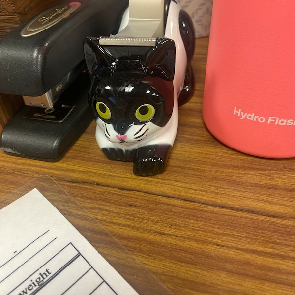 Cat Tape Dispenser Glossy Detailed - Etsy