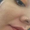 Double Nose Ring, Fake Piercing Hoops, Faux Body Jewelry, Lip Ring ...