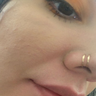 Double Nose Ring, Fake Piercing Hoops, Faux Body Jewelry, Lip Ring ...