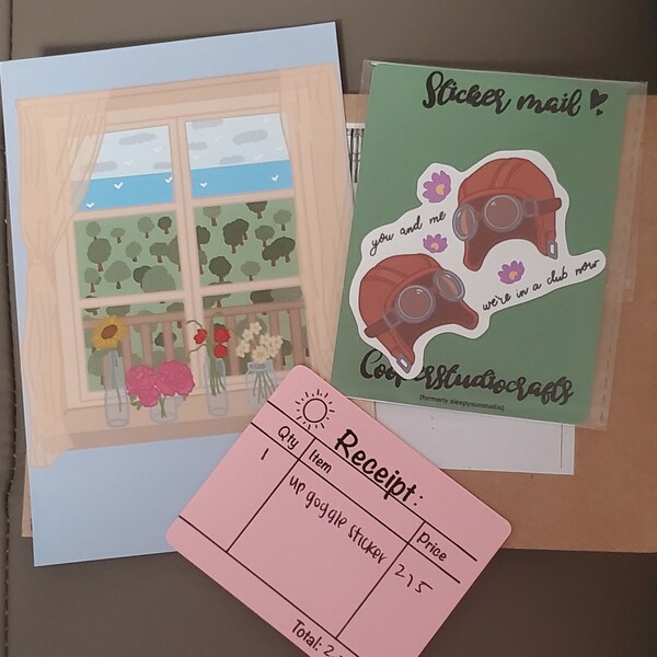 Pixar up Carl and Ellie Goggle Hat Sticker - Etsy