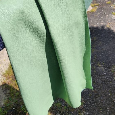 Mix HAIR on LEATHER Hide Scraps, Mix of Different Colors / Textures, 10 ...