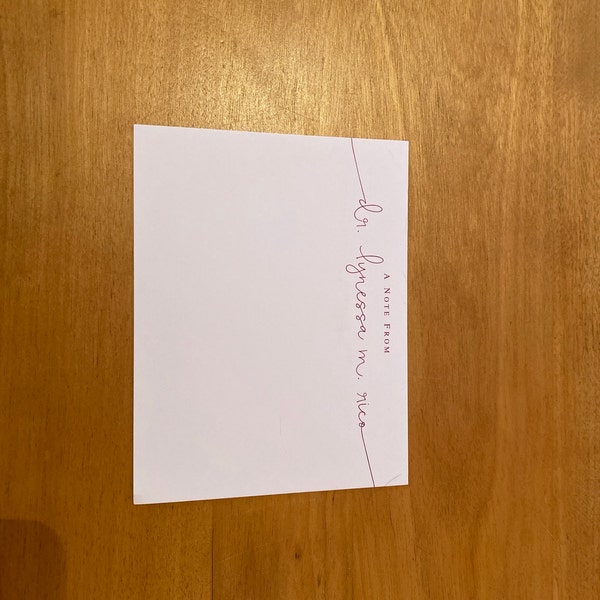 Personalized Stationery | Script Personalized Stationary | Stationary ...