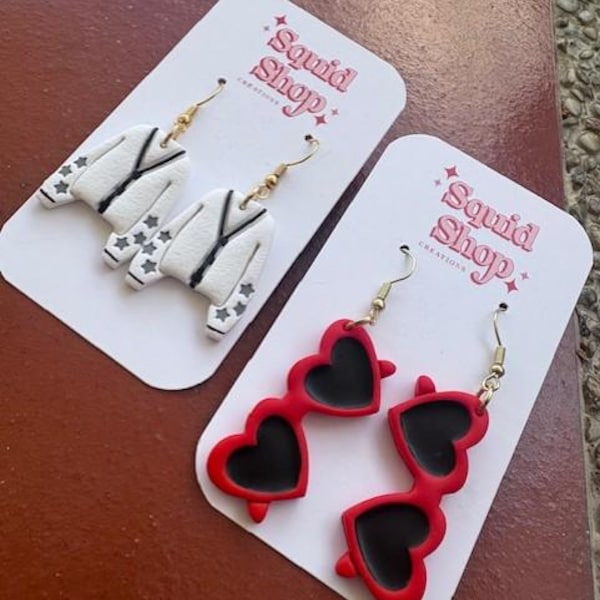 Wand & Rabbit / Chappell Roan Inspired Polymer Clay Wand Earrings - Etsy