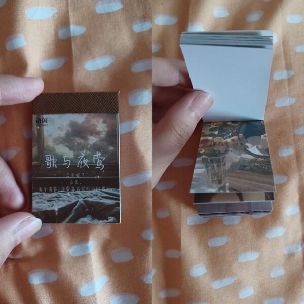 50 Pcs, Landscape Sticker Book, Color Themed Aesthetic Sticker Booklet ...