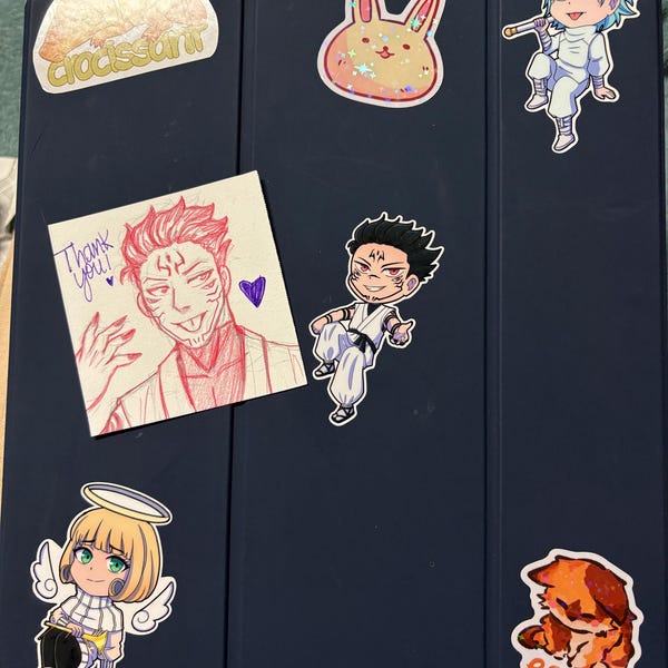 PRE-ORDER Jujutsu Kaisen Vinyl Stickers || Kashimo/ Hana/ Higuruma ...