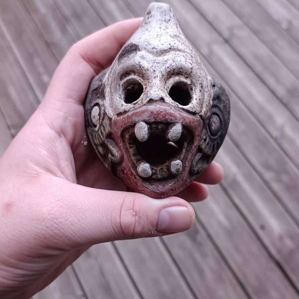 Monkey Death Whistle, LOUD Medium Size, Hand Crafted, Original Whistle ...