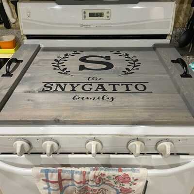Hand Made Custom Stove Top Cover - Etsy