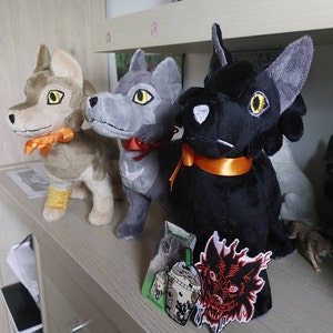 Blue Wolf's Rain Stuffed Animal - Etsy