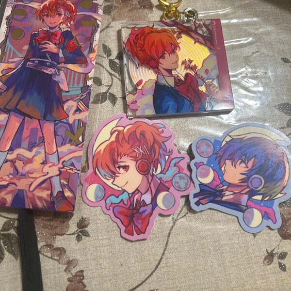 Persona Acrylic CD Charms - Etsy