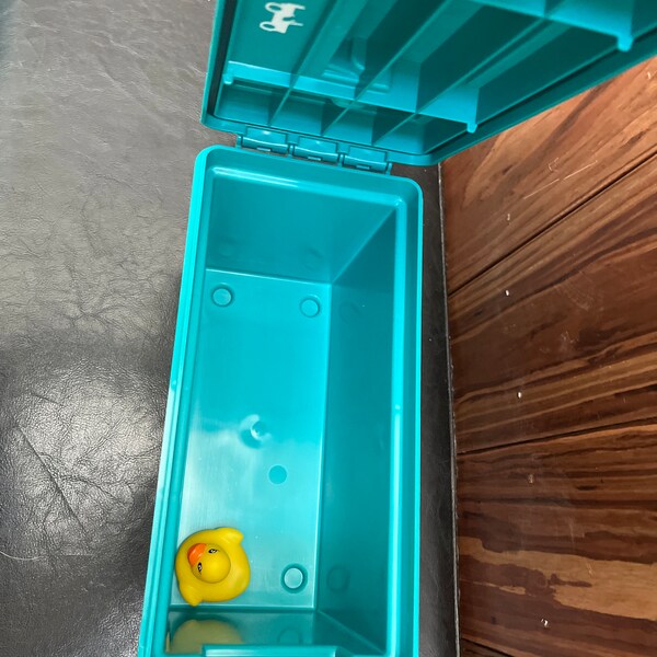 Duck Duck Holder, Black - Personalized Rubber Duck Storage, Duck Carry ...