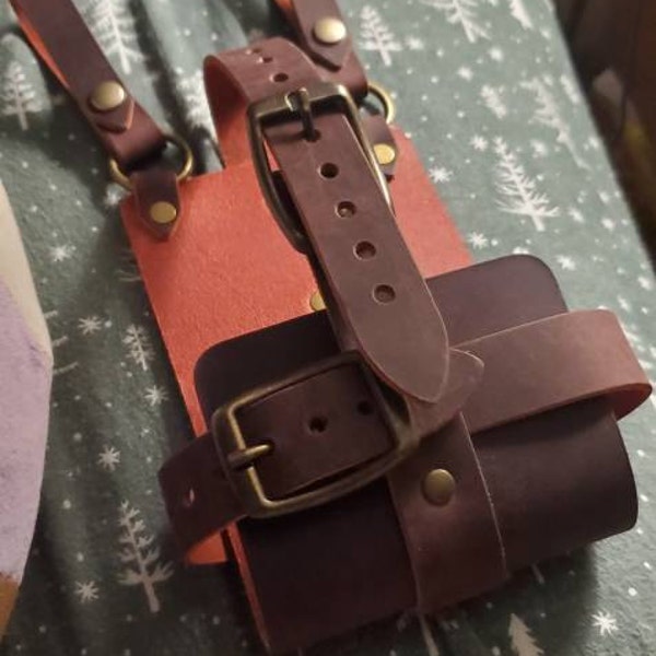 Leather Book Holster - Etsy