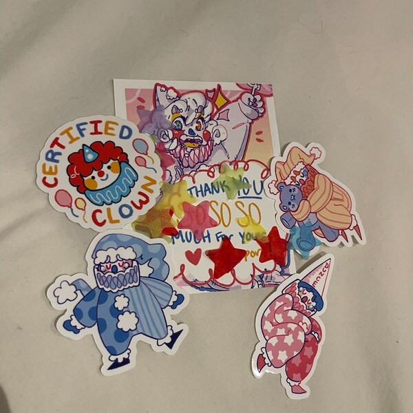 Certified Clown Waterproof Sticker! - Etsy