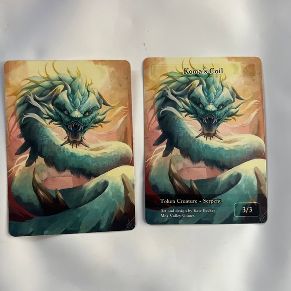 Inertia // Frailty Token two Sided, Front and Back Pictured - Etsy