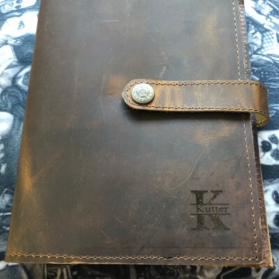 Christmas Gift Personalized Refillable Leather Journal, Genuine Leather ...