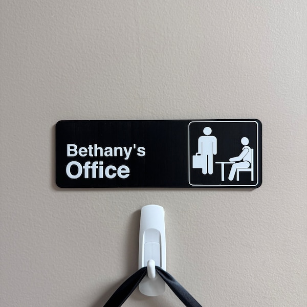 Personalized Door Sign From Tv Show “the Office” | Your Name’s Office ...