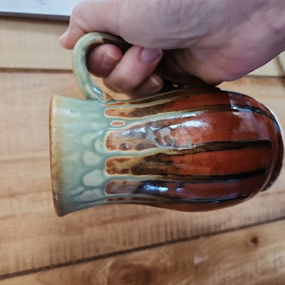 Handmade Ceramic Soap Dispenser Pump, Red Hand Soap Dispenser, Dish ...