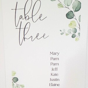 Blush Pink Table Numbers Template, Printable Blush Pink Wedding Table ...