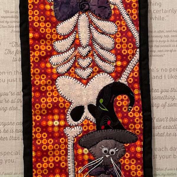 P166 Pumpkin Spice Table Runner Instant PDF Digital Download Sewing ...