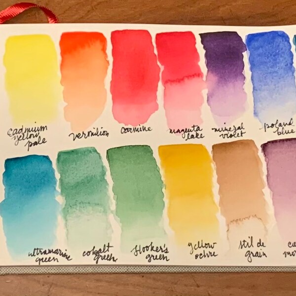 Renesans Watercolor Paint Half Pan. Professional Artist Grade. - Etsy