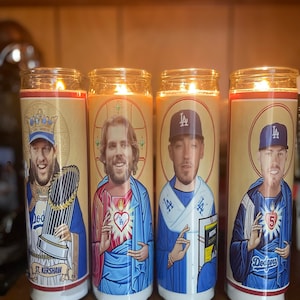 Dodger Legands Candle - Etsy