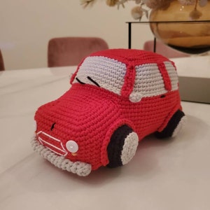 Amigurumi Classic Mini Cooper Inspired Car CROCHET PATTERN PDF Toy Home ...