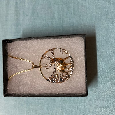 Blue Marlin Pendant British Virgin Islands Hand Cut Coin - Etsy