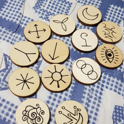 Witches Runes Clip Art - Etsy