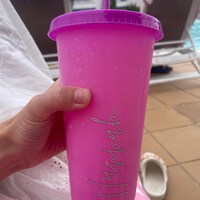 Personalised Name Cold Cup 24oz | Starbucks Cup With Lid and Straw ...