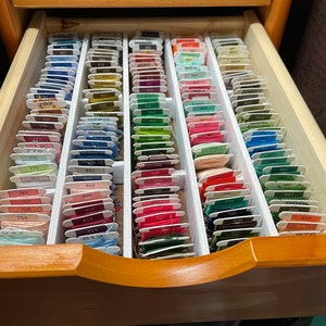 PDF Printable Coloured Long Bobbin Stickers or Labels for - Etsy