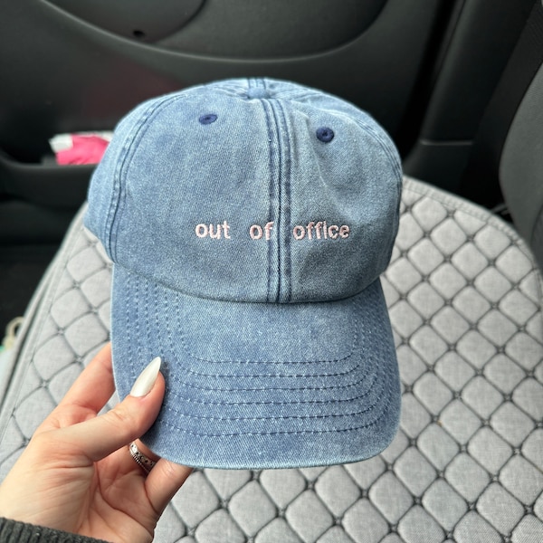 Personalised Vintage Cap Custom Embroidered Unisex Cotton Dad Hat With ...