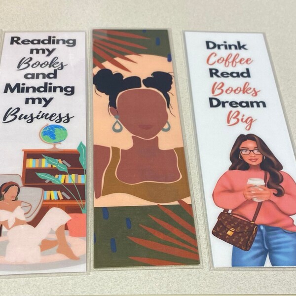 Drink Coffee Dream Big Bookmark, Mother's Day Gift, Bookmark Coffee ...