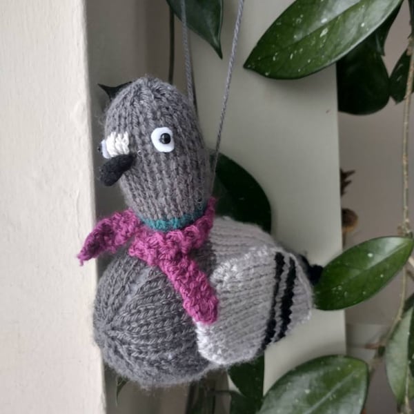 Pigeon Knit Kit - All You Need to Knit a Cute Pigeon - Bill the Pigeon ...