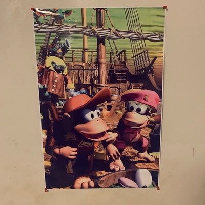 DKC2 V1 Premium Poster vectorized Design - Etsy