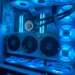 Permafrost PC Fan Shroud by Famo3d, Ice Fan Shroud, 120mm & 140mm Fan ...
