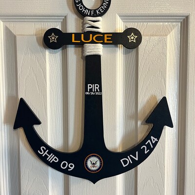 US Navy PIR Anchor / Navy Graduation Anchor / PIR / Navy Boot - Etsy