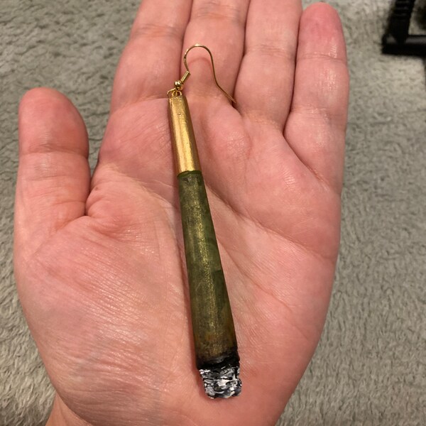 Gold and Pink Marijuana Cone Wrap Joint Spliff Pre Roll Cannabis Hippie ...