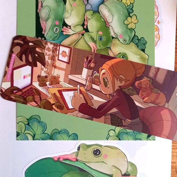 Sakura Controller Sticker Gamer Girl Kawaii Sticker Pack Matte ...