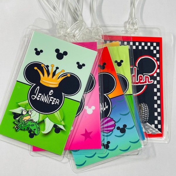 Disney Luggage Tag - Great Fish Extender Gift - Mickey Mouse Tags ...