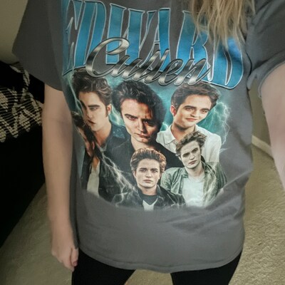 Limited Edward Cullen Vintage T-shirt, Graphic Unisex T-shirt, Retro 90 ...