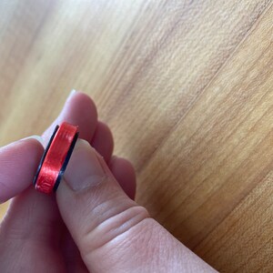 Custom Fidget Ring Spinner Rings Custom Pattern Color Stim - Etsy