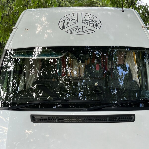 Campervan Large High Quality Grade Decal Side Panel Decal Single Decal ...