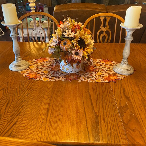 Adorable Bunny Spring Centerpiece With Artificial Flowers - Handmade ...