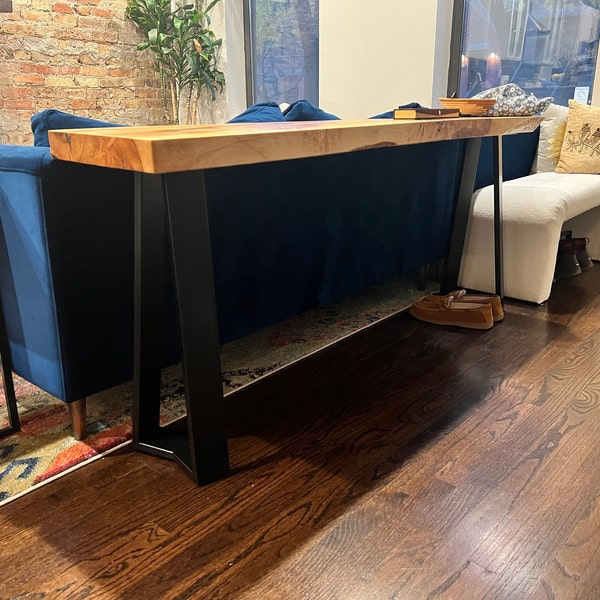 Trapezoid Metal Legs, Bar Height Legs, Bench Legs, Console Table Legs ...