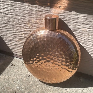 Handcrafted Pure Hammered Copper Funnel - Etsy