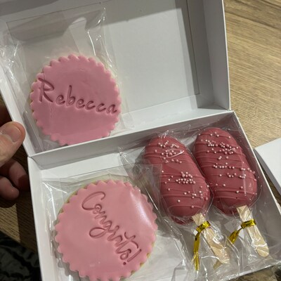 Well Done Treatbox Graduation Cookie Box Gift for Exam Results ...