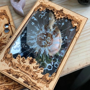 The Sun XIX Tarot Card Mirrors, Tarot, Moon Mirrors, Zodiac, Witchy ...