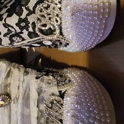 Big Loop Custom Name Necklace With Cuban Chainzircon Cursive Letters ...