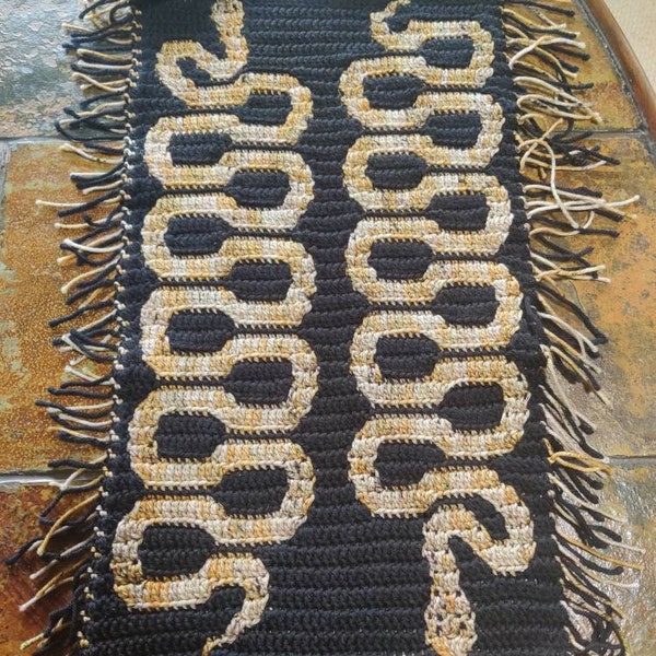 Alexander Snake Mosaic Crochet Pattern Chart by Sixel Design - Etsy