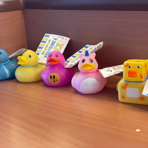 Editable You Found a Duck Cruising Ducks Tag Template Cruise Ship ...