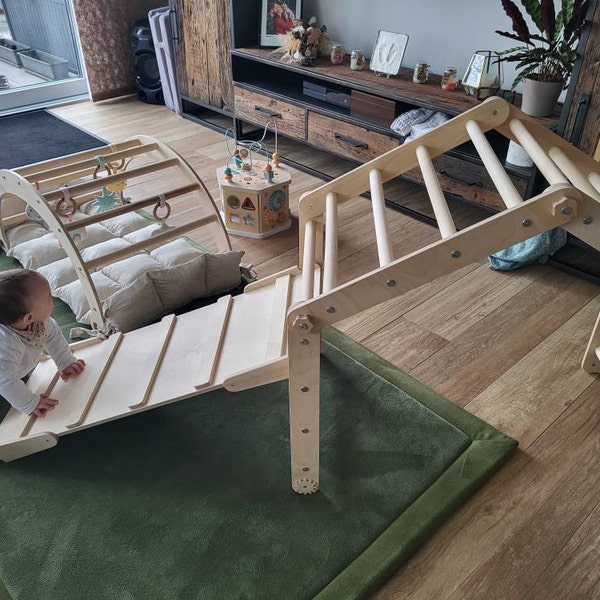 Montessori Climbing Arch, Climb Arch With Pillow, Toodler Climber Arch ...